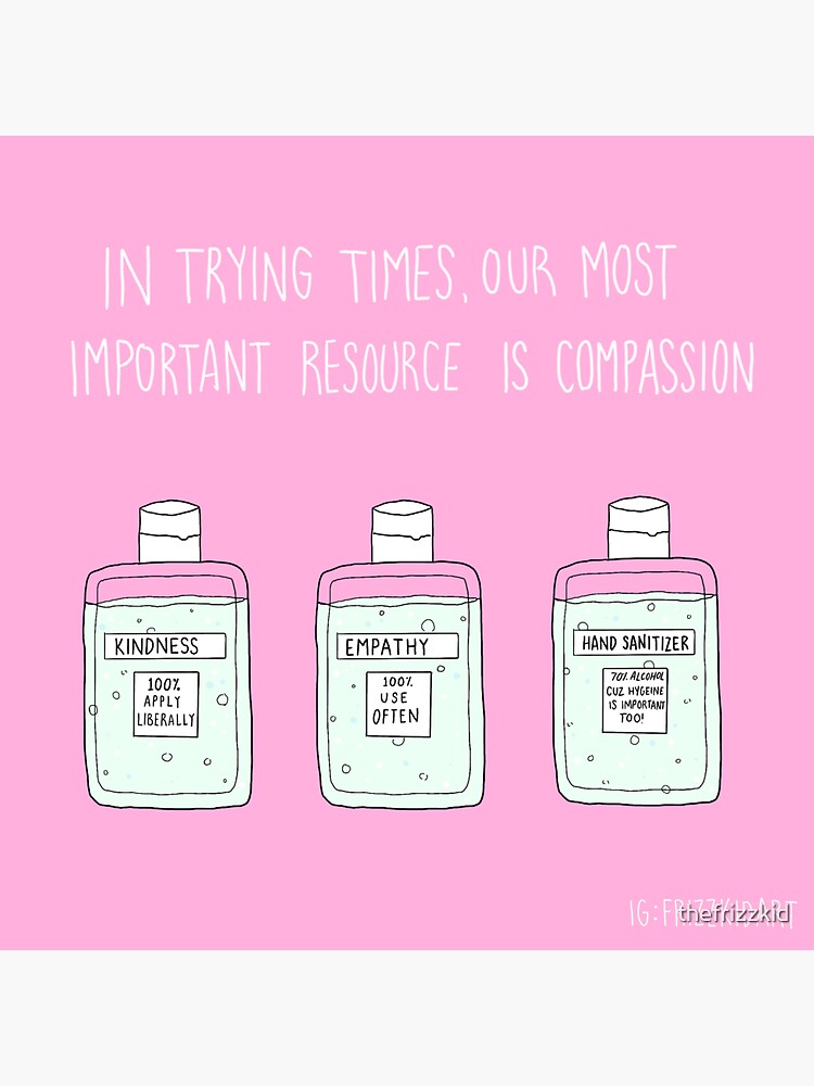 "Compassion" Sticker for Sale by thefrizzkid | Redbubble