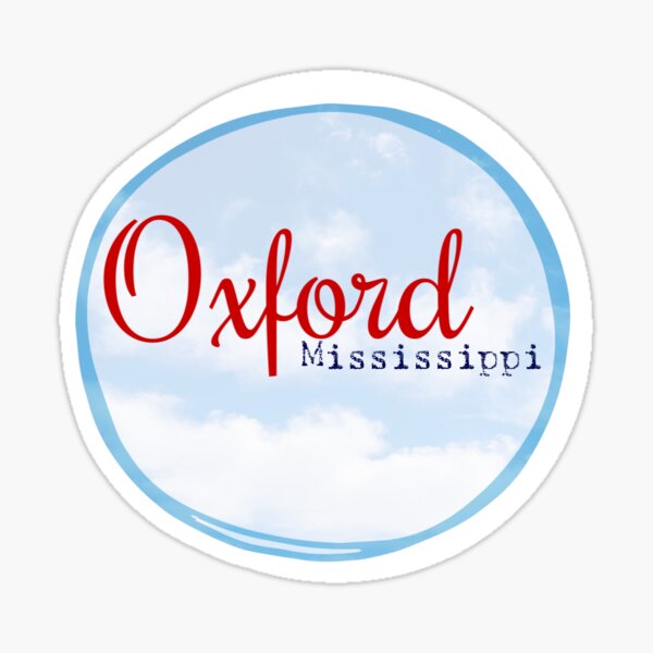 "Oxford Sticker" Sticker by lanntran | Redbubble