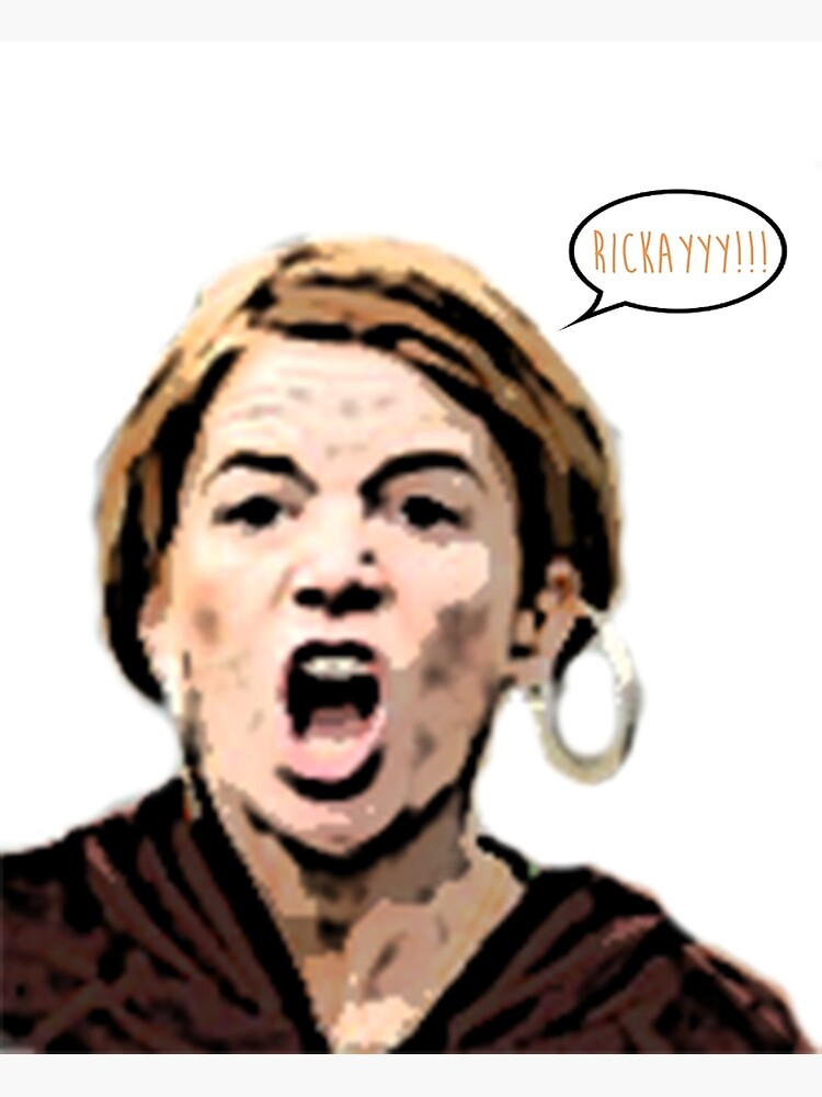 "Bianca Jackson - EastEnders - Ricky!!!" Art Print by jeremydwilliams ...