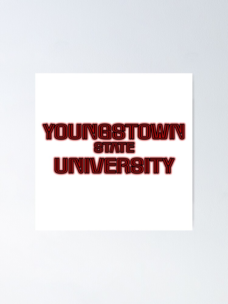 "YSU Neon" Poster for Sale by trentonpls | Redbubble
