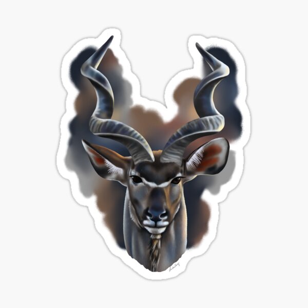 "Kudu" Sticker by Perezart- | Redbubble