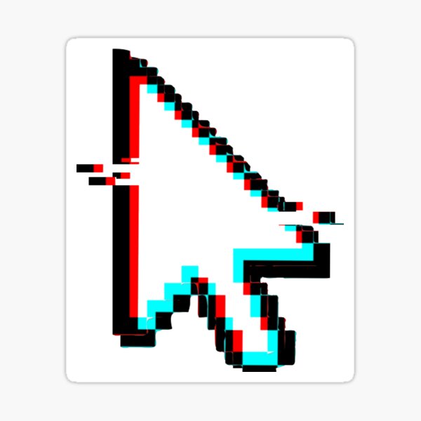 "Aesthetic Mouse PC Icon" Sticker for Sale by UrbAnDesign3r | Redbubble