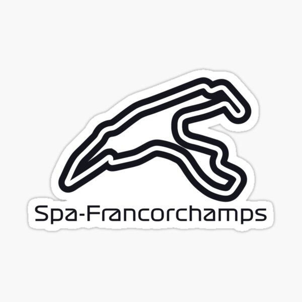 Sticker: Spa Francorchamps | Redbubble