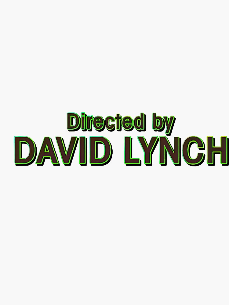 "Directed by" Sticker for Sale by D00MTRAIN | Redbubble