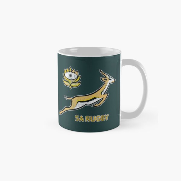 "SA Rugby - Vintage Springbok logo" Coffee Mug for Sale by Simply Saffa ...