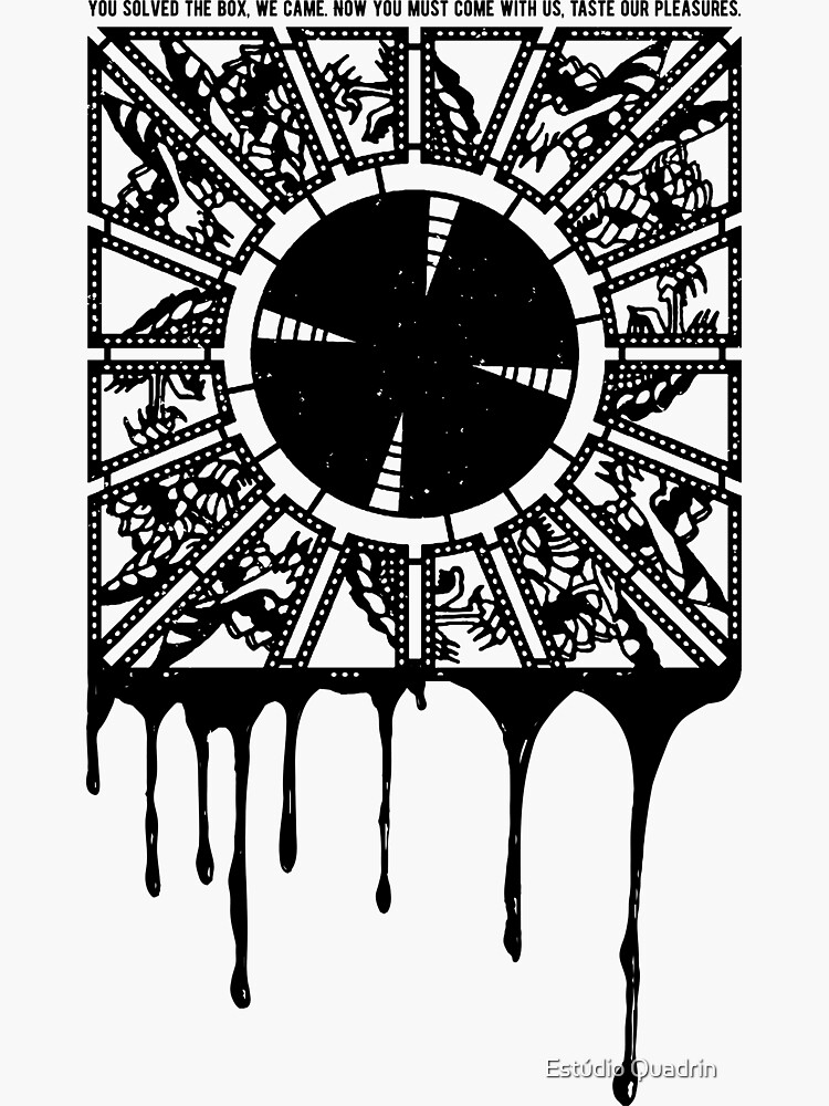 "Hellraiser" Sticker for Sale by QuadrinPosters | Redbubble