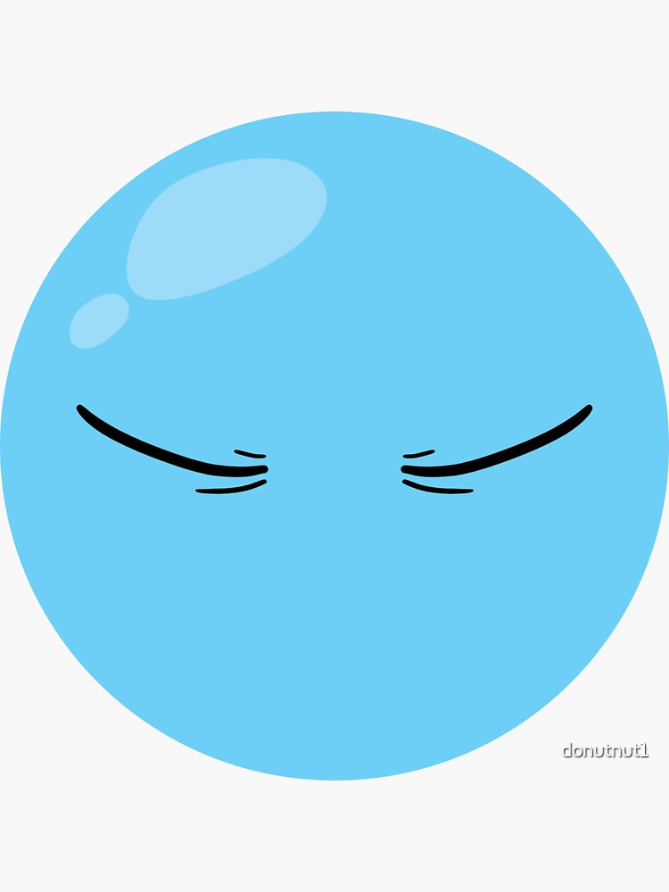 "Sleepy Rimuru" Sticker by donutnut1 | Redbubble