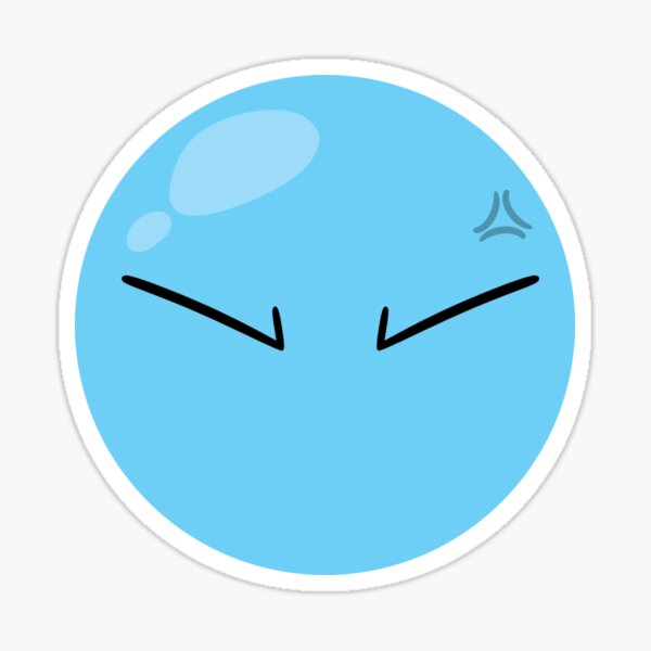 "Angry Rimuru" Sticker for Sale by donutnut1 | Redbubble