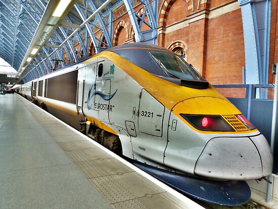 "Eurostar." Poster by lilianmarshall2 | Redbubble