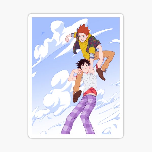 "Ritsu and Shou" Sticker for Sale by cnxwyb | Redbubble