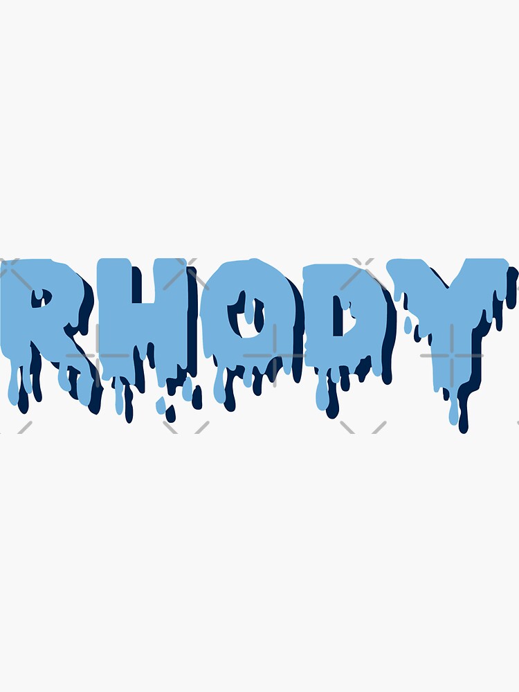 "Rhody Drip" Sticker by smstickersx | Redbubble
