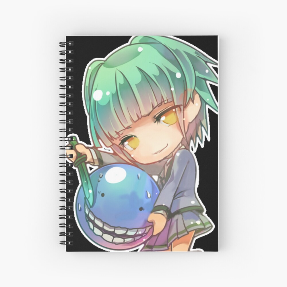 "Chibi Kaede Kayano, Assassination Classroom fanart" Spiral Notebook by ...