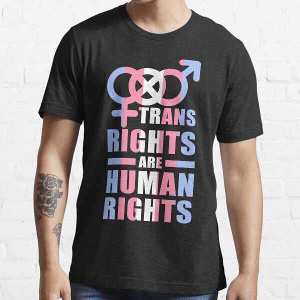 "Trans rights are human rights LGBT Pride parade transgender non-binary ...