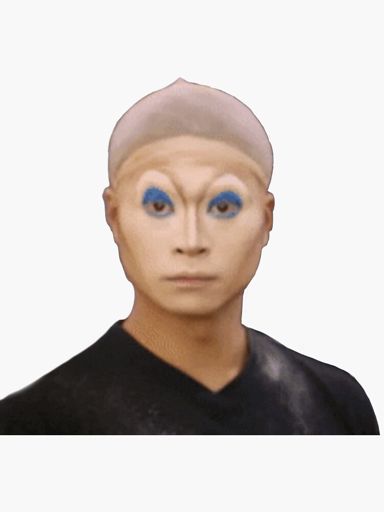 "iconic glow up drag look" Sticker for Sale by Alextimoney | Redbubble