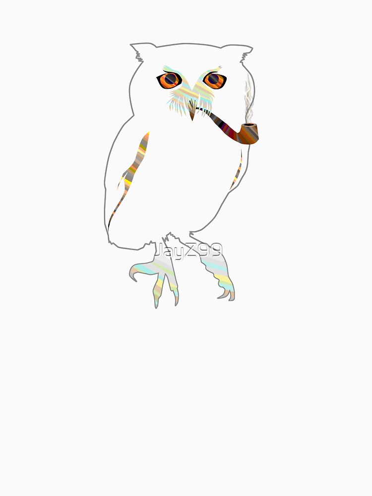 "Smoking owl" T-shirt by JayZ99 | Redbubble