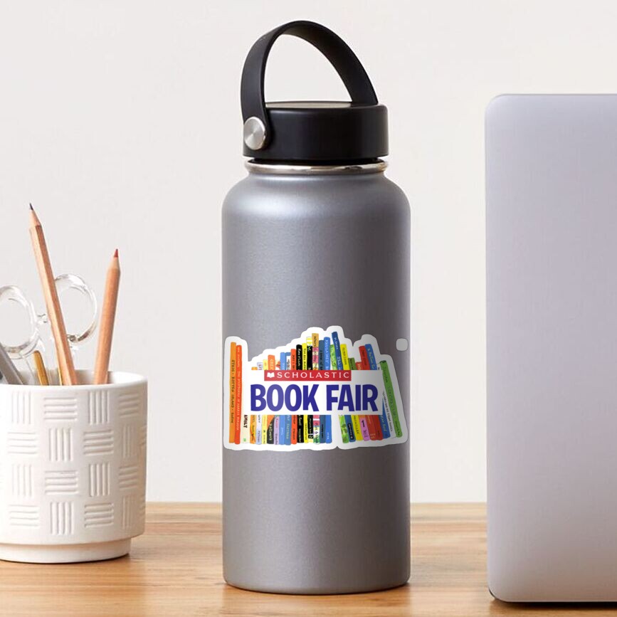 "Scholastic Book Fair Logo" Sticker for Sale by apparel-agenda | Redbubble