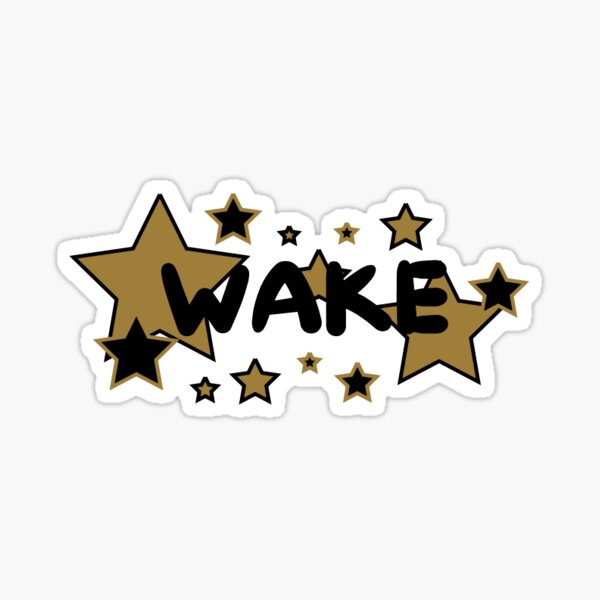 "Wake Forest " Sticker by gabby219 | Redbubble