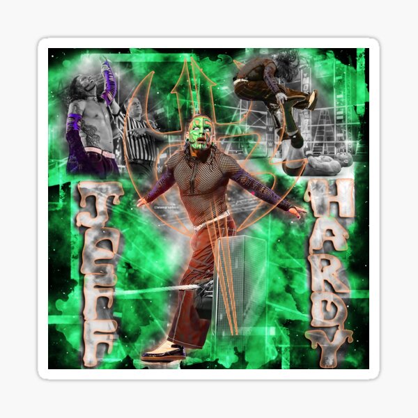 Jeff Hardy Stickers | Redbubble