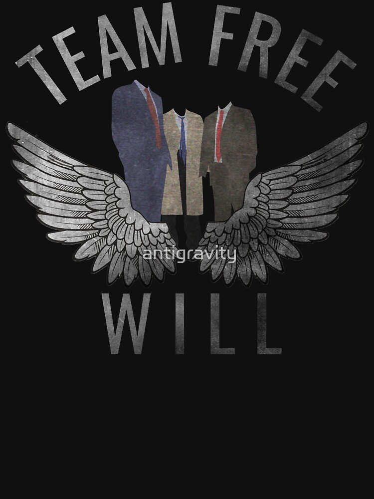 "Team Free Will" T-shirt for Sale by antigravity | Redbubble | jensen ...