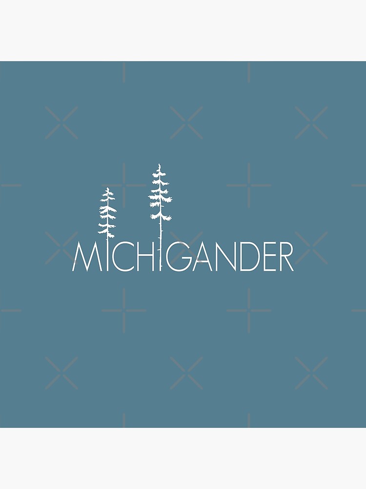 "Proud Michigander, Michigan Up North Pine Trees" Photographic Print by ...