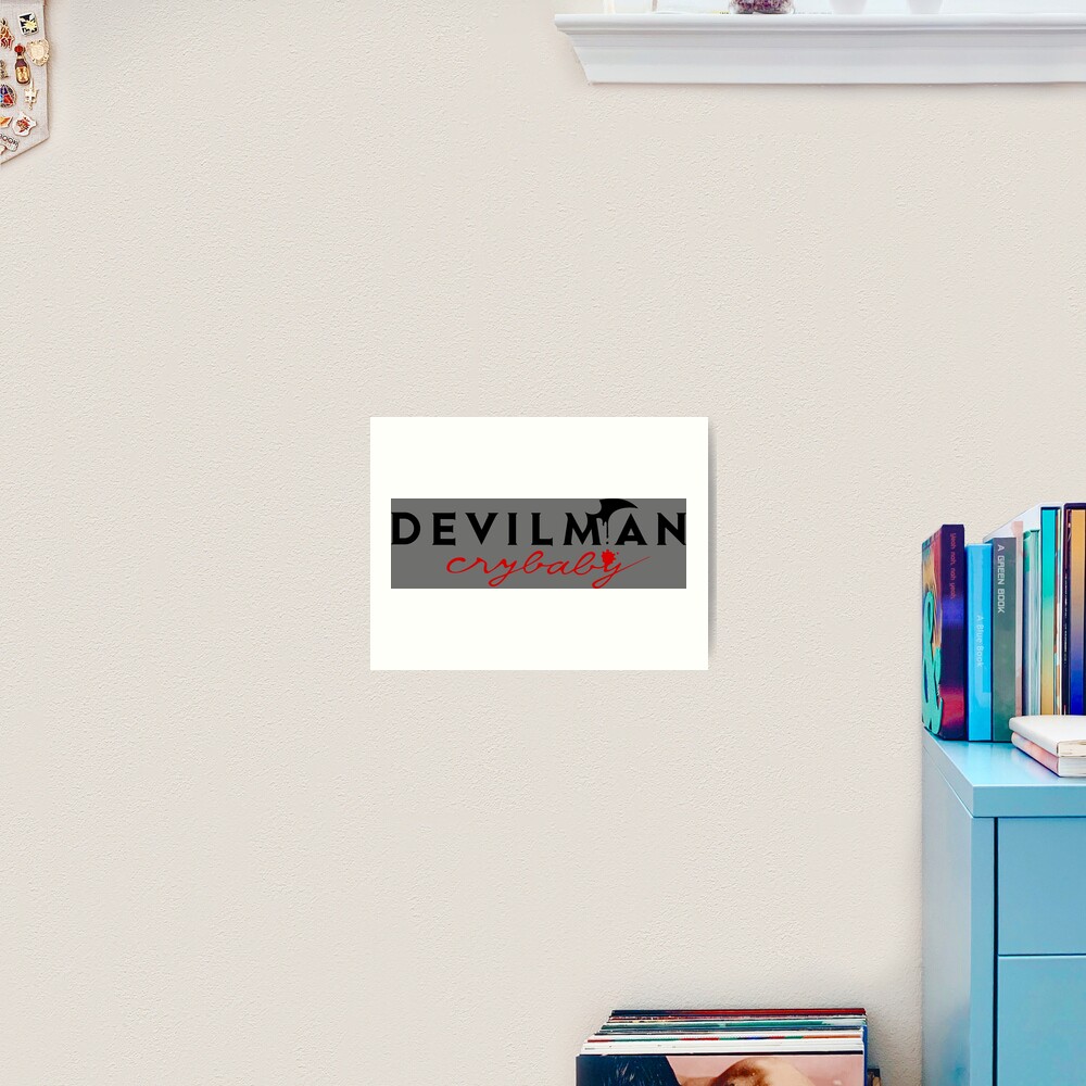 "Devilman Crybaby logo / デビルマン・クライベイビー" Art Print for Sale by JCBA ...