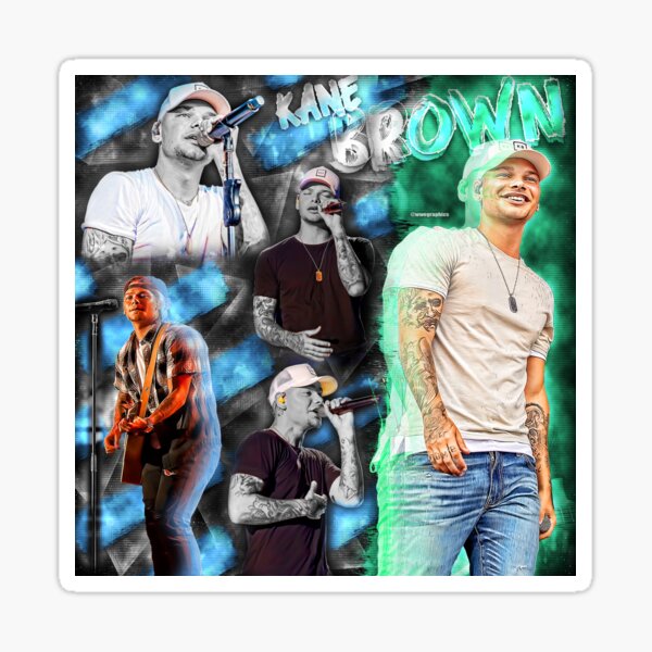 "KaneBrown" Sticker by Wwegraphics | Redbubble