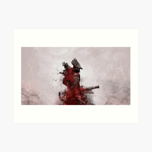 "HQ Bloodborne (VECTOR)" Art Print for Sale by tellek | Redbubble