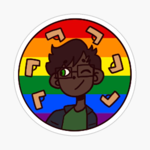 "Gay Pride - Jake English" Sticker for Sale by mahalmolagi | Redbubble