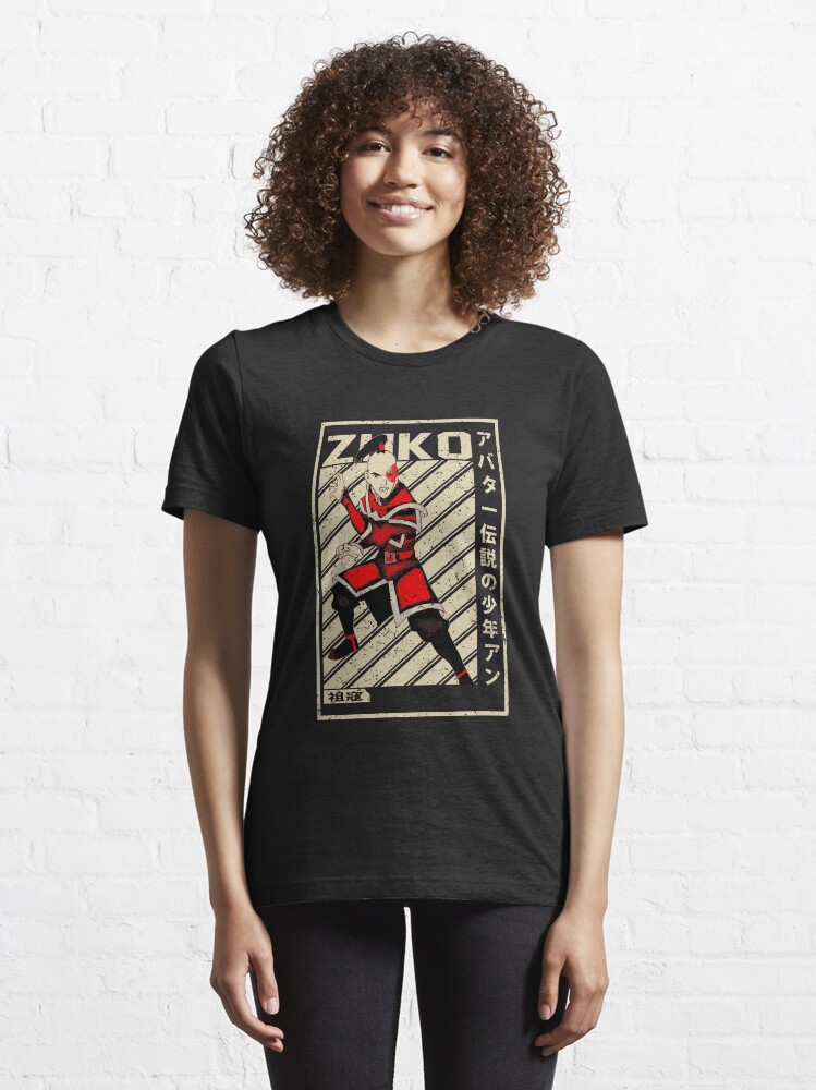 "Classic Zuko Avatar The Last Airbender Anime Arts" T-shirt for Sale by ...