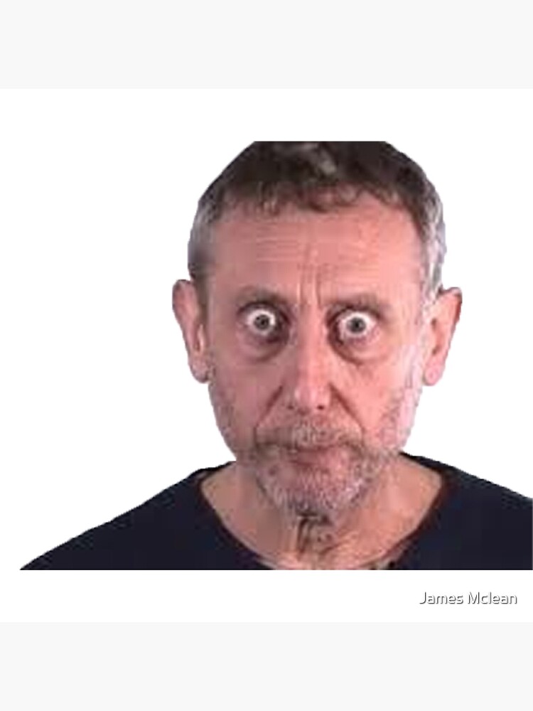 "Michael Rosen Death Glare" Art Print by muntificator | Redbubble