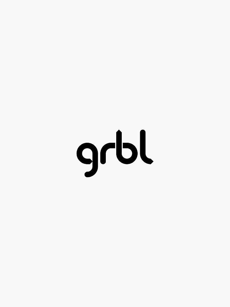 "GRBL" Sticker by linglern | Redbubble