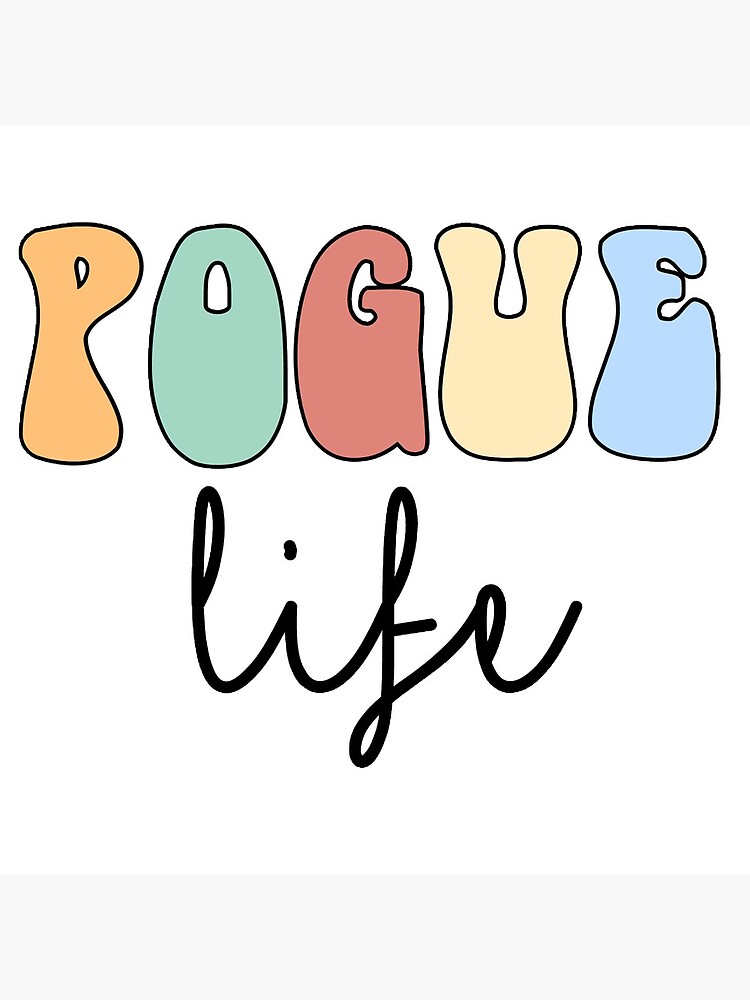 "Pogue Life Outer Banks" Art Print by adelaideb1 | Redbubble