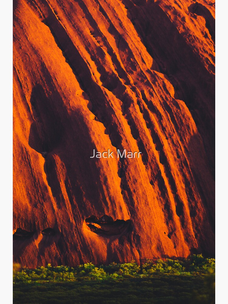 "Uluru" Sticker by jackmarr | Redbubble