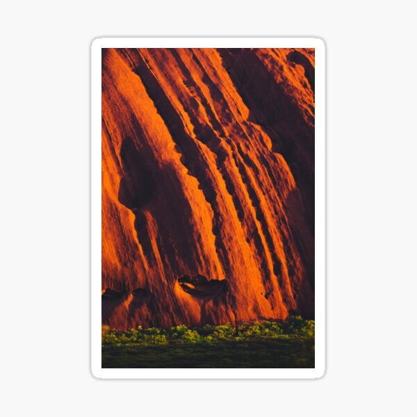 "Uluru" Sticker by jackmarr | Redbubble