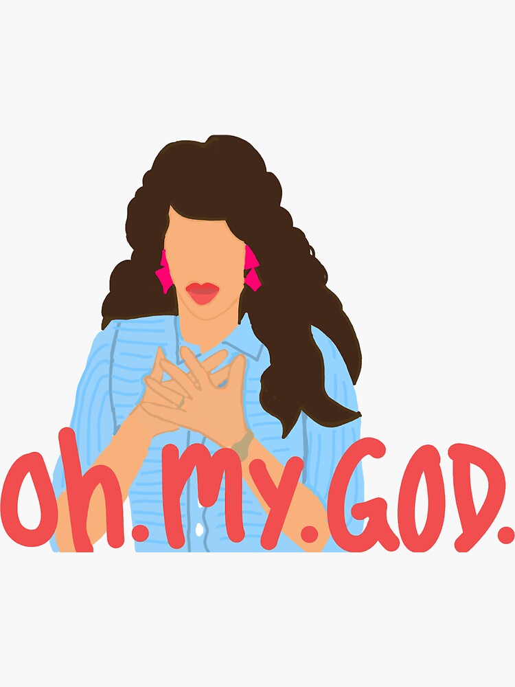 "Janice " Sticker for Sale by madisonmonet01 | Redbubble