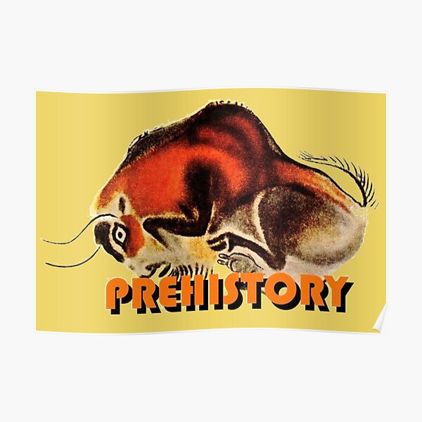 "Prehistory" Poster for Sale by gabrielrossello | Redbubble