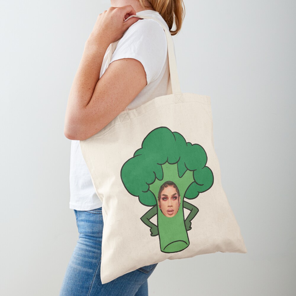 "Broc Ally Broccoli in Drag" Tote Bag for Sale by HumaniTEES | Redbubble