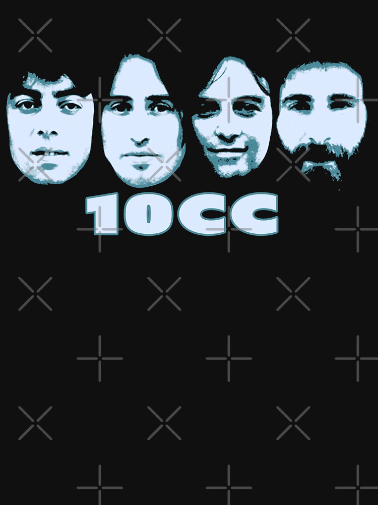 "10CC" T-shirt for Sale by Salocin | Redbubble | 10cc t-shirts - music ...
