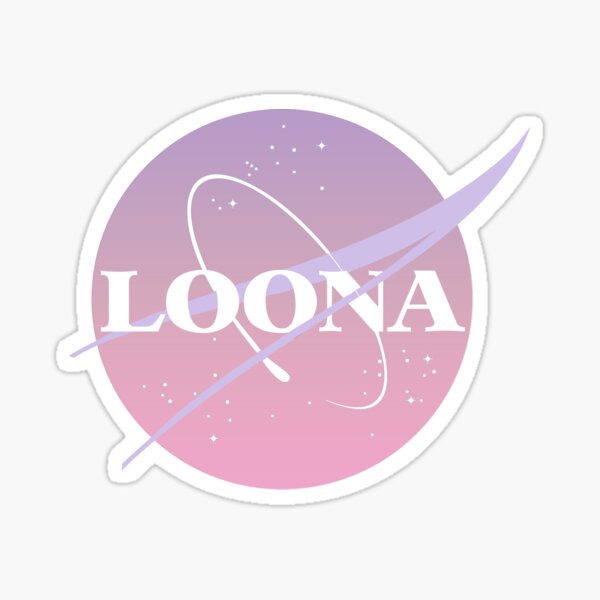 "LOONA (NASA)" Sticker for Sale by lovely-day | Redbubble