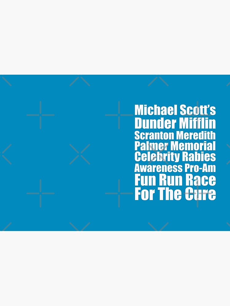 "Michael Scott's Dunder Mifflin Scranton Meredith Palmer Memorial ...