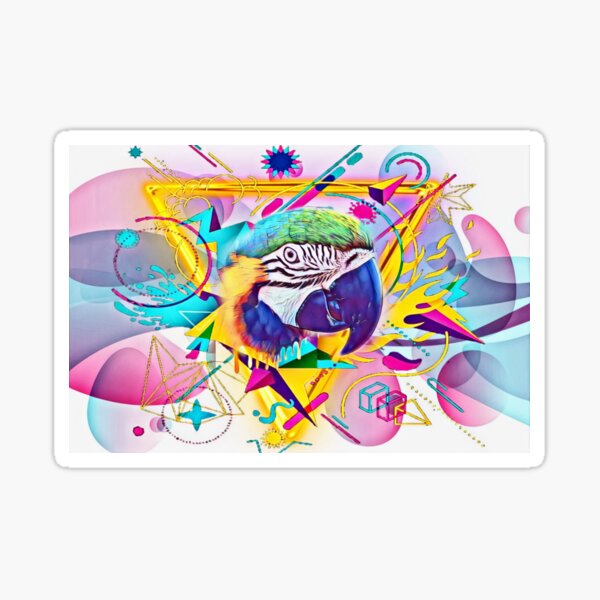 "Party parrot" Sticker for Sale by shmexi46 | Redbubble