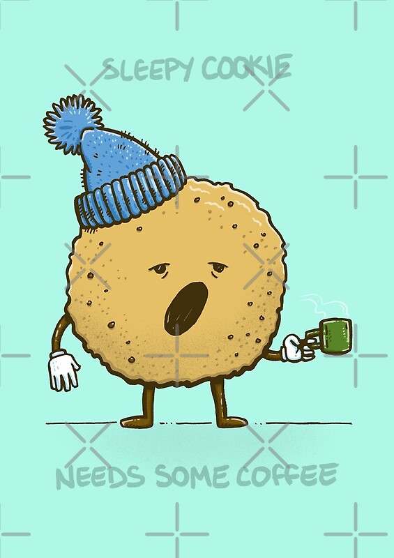 "The Sleepy Cookie" by nickv47 | Redbubble