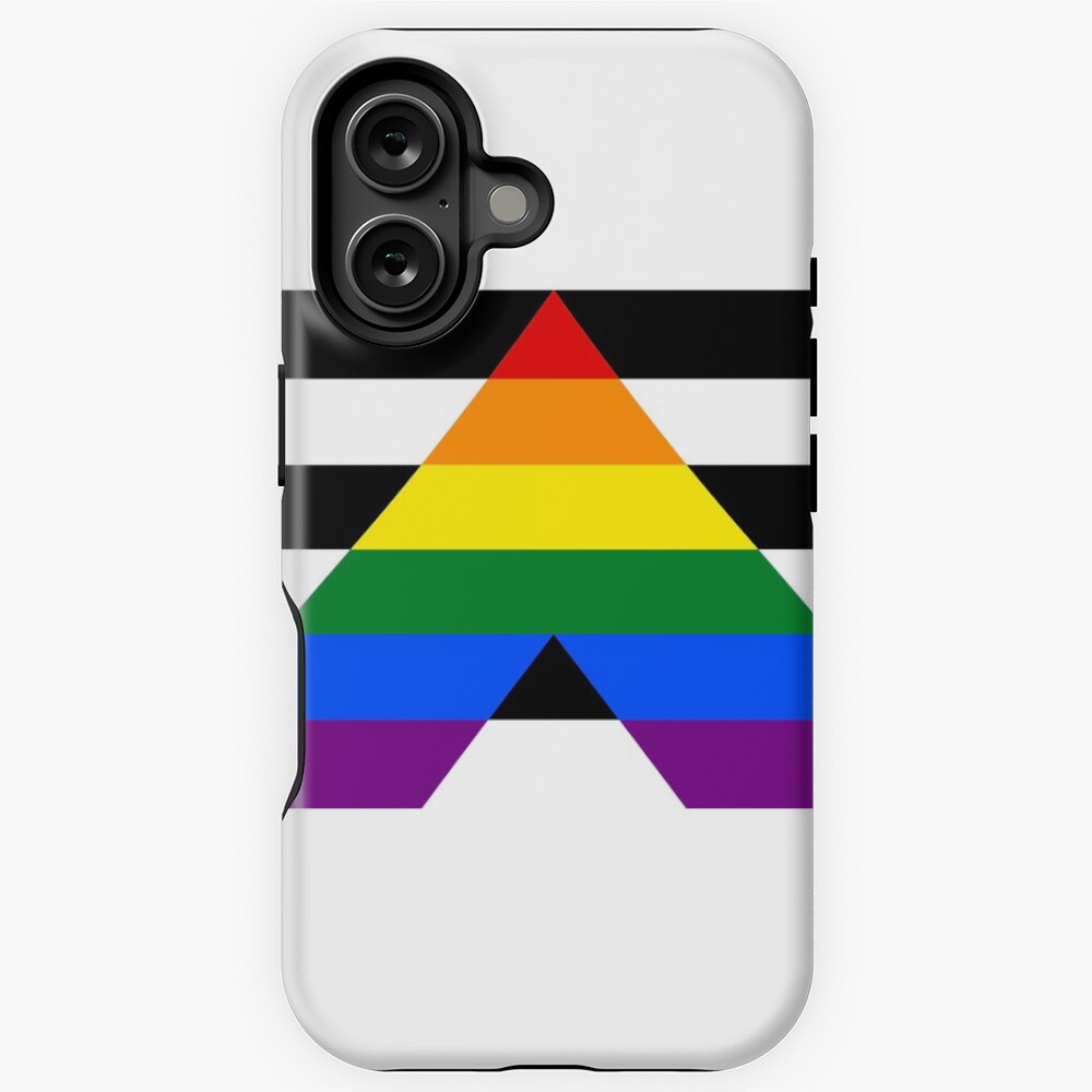 "Straight Ally (LGBT) Flag" Pin for Sale by fandemonium | Redbubble