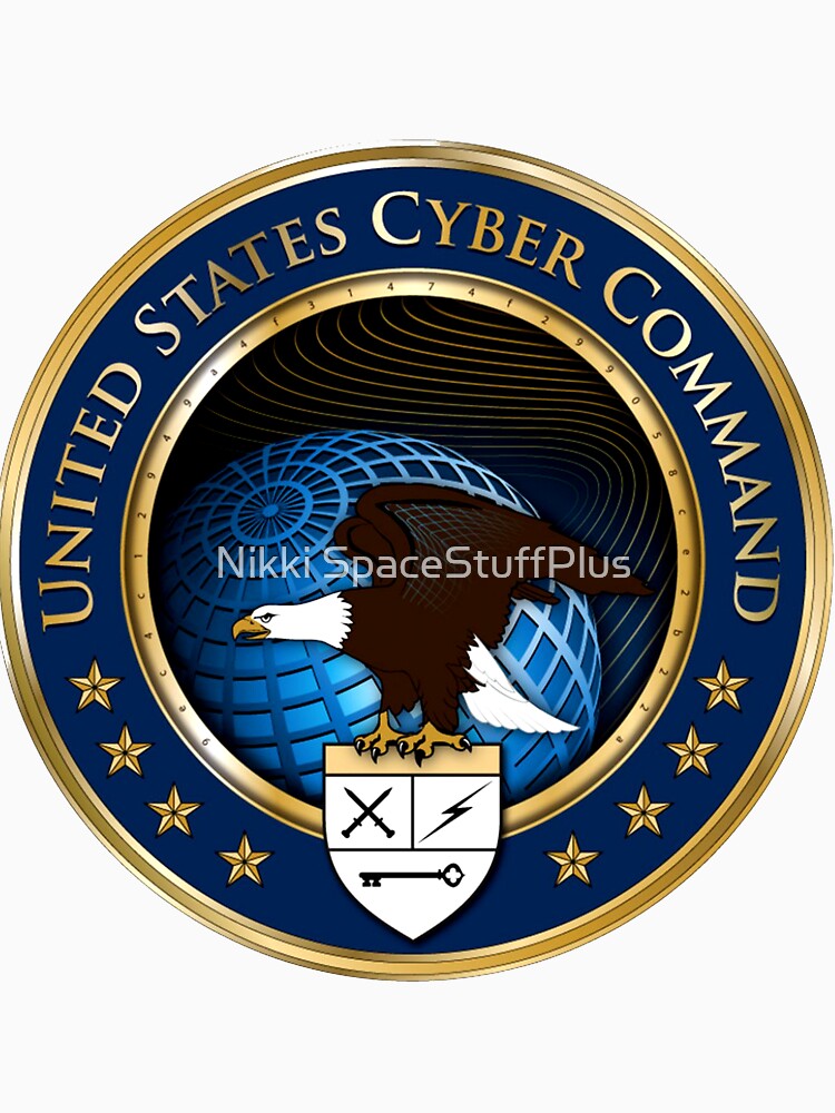"US Cyber Command Logo" T-shirt for Sale by Spacestuffplus | Redbubble ...