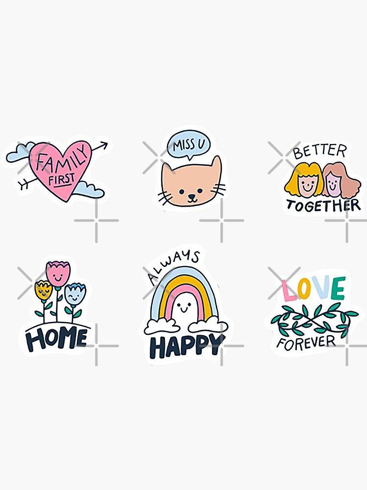 "Feel good stickers" Sticker by OtterFactory | Redbubble