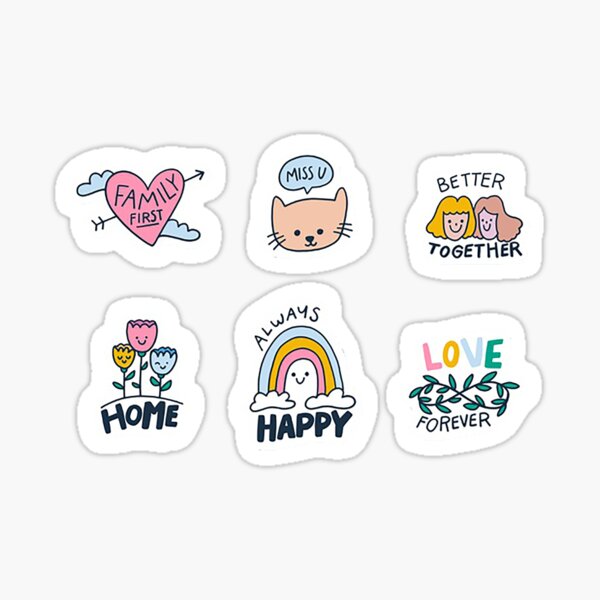 "Feel good stickers" Sticker by OtterFactory | Redbubble