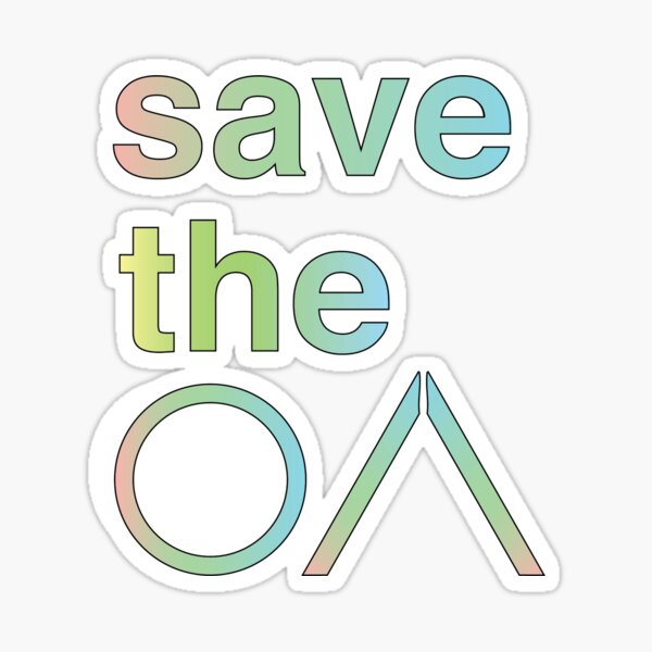 "save the OA" Sticker by omardabbous | Redbubble