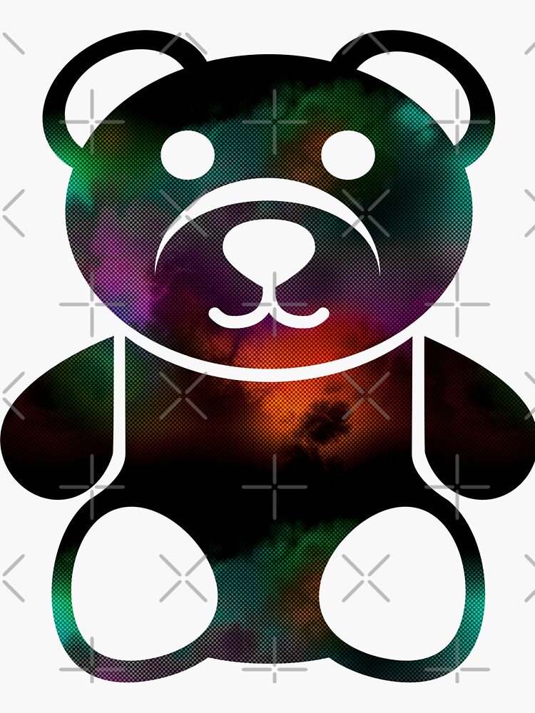 "Tedy Bear" Sticker for Sale by Kamaljit-Design | Redbubble