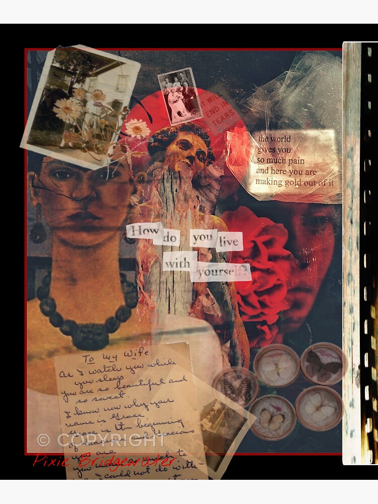 "Betrayal " Sticker by Asylum-Art | Redbubble