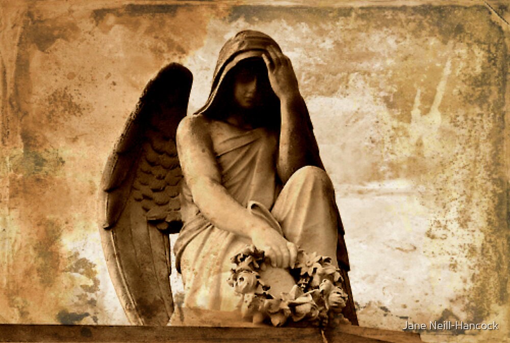 "Angel In Mourning, Laurel Grove Cemetery" by Jane Neill-Hancock ...